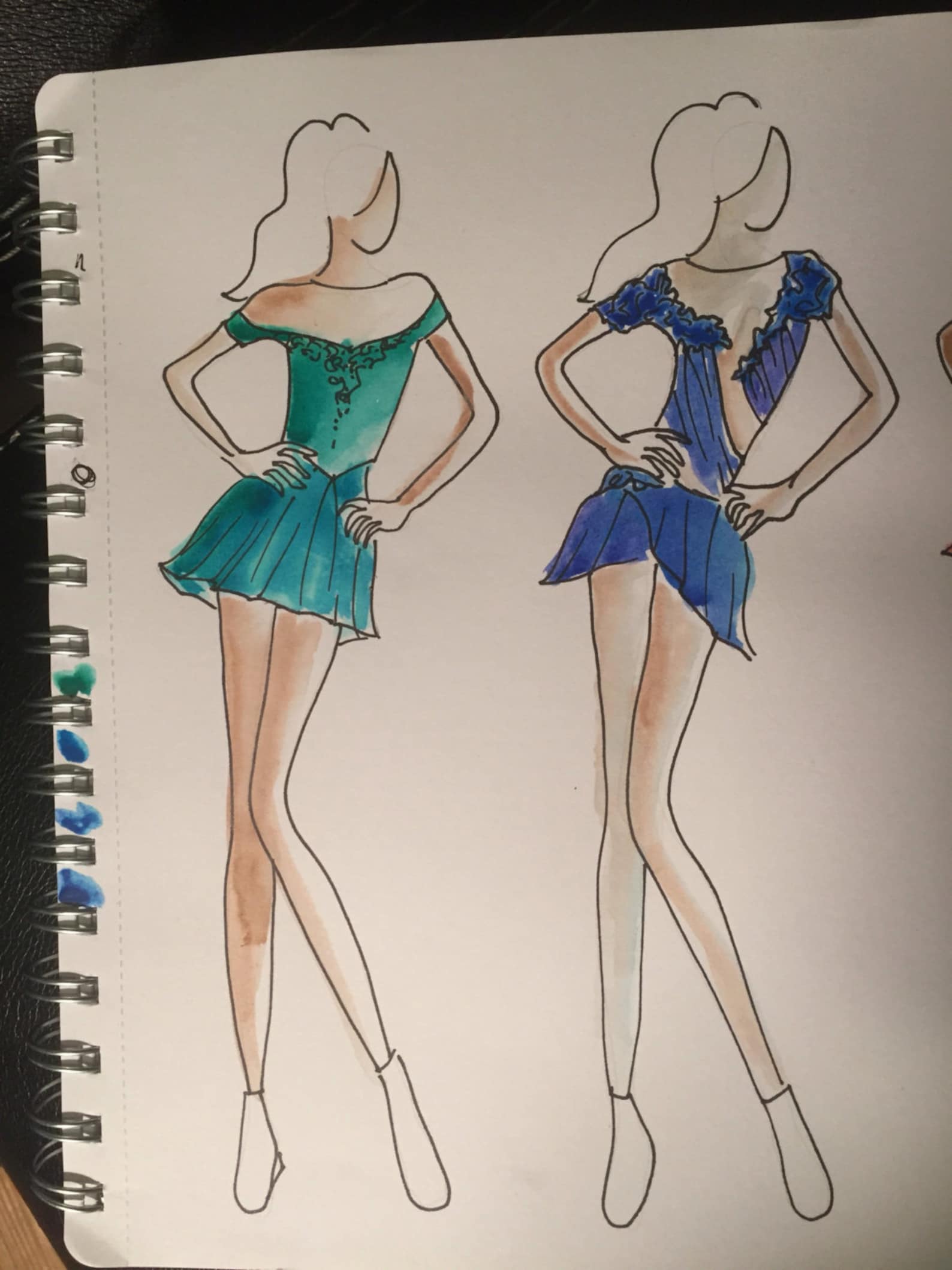 Figure Skating Dress Custom Figure Skating Dress Ice Skating - Etsy