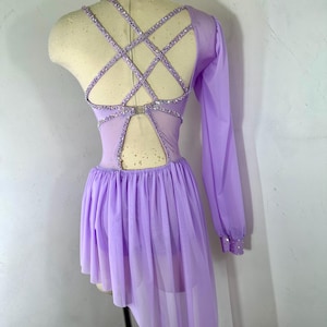 Ready to Ship Lilac Lyrical Dance Costume, Custom Lyrical Dance Costume ...