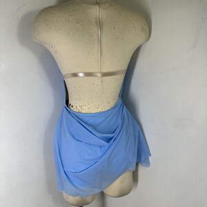 Custom Draped Dance Costume: Ombre or Solid Mesh, Lyrical & Competition ...