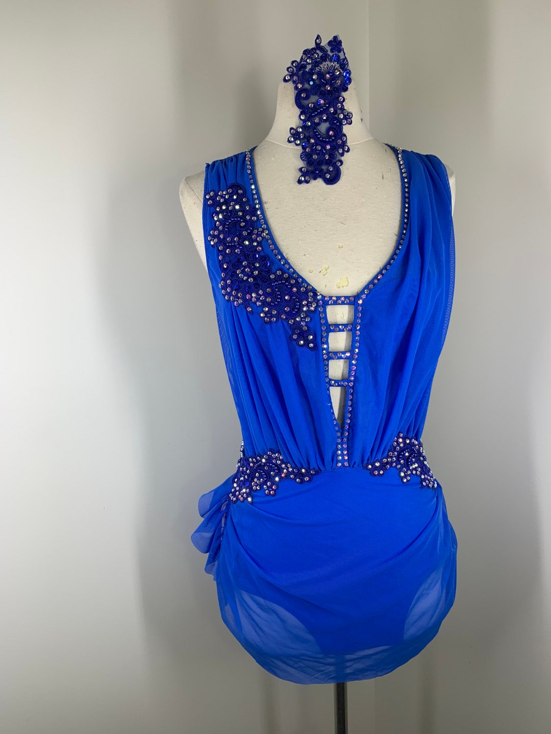 Lyrical Dance Costume Custom Dance Costume White Dance Costume White Lyrical Costume Custom