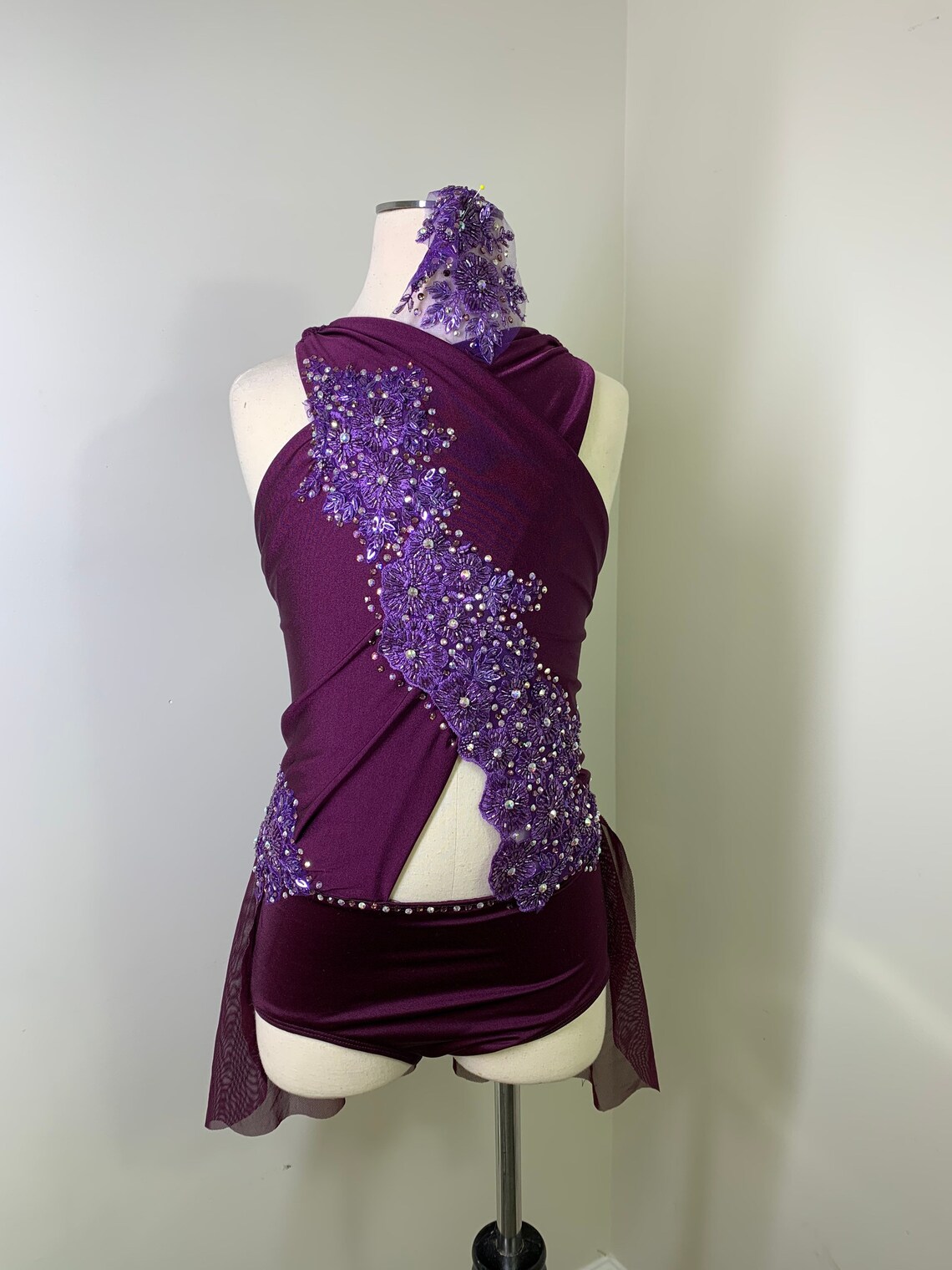 Custom Modified Halter Dance Costume Custom Dance Design | Etsy