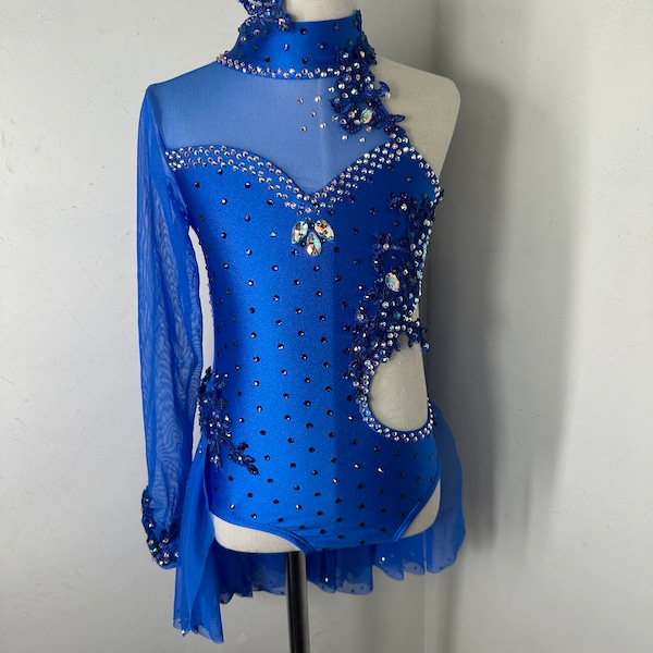Royal Blue Dance Costume - Etsy