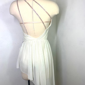 Ivory Lyrical Dance Costume, Dance Costume, Custom Lyrical Dance ...