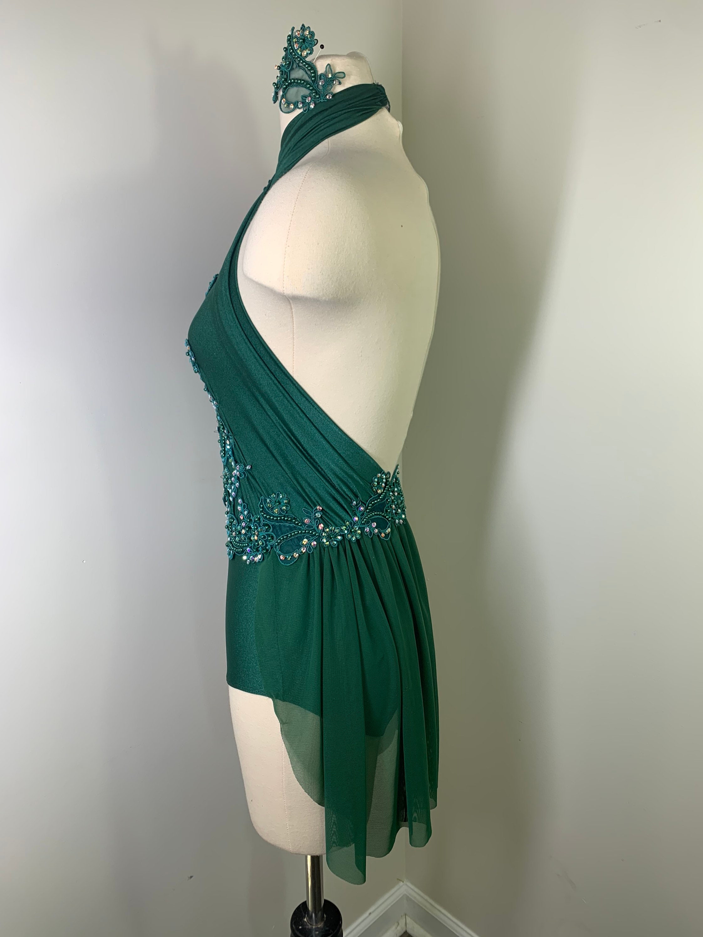 Custom Modified Halter Dance Costume Custom Dance Design | Etsy