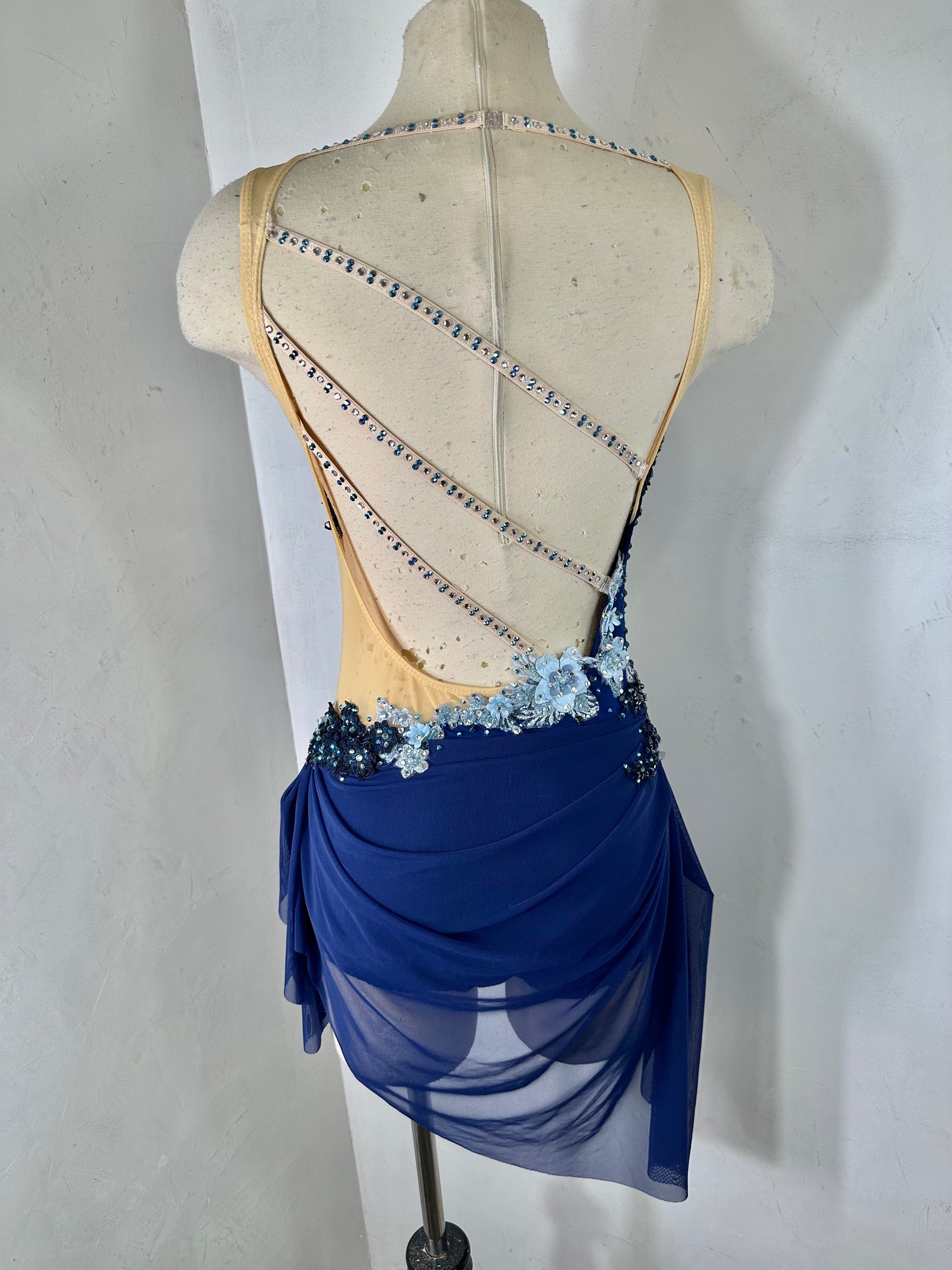 Sky Blue Lyrical Dance Costume, Lyrical Dance Costume, Competition ...
