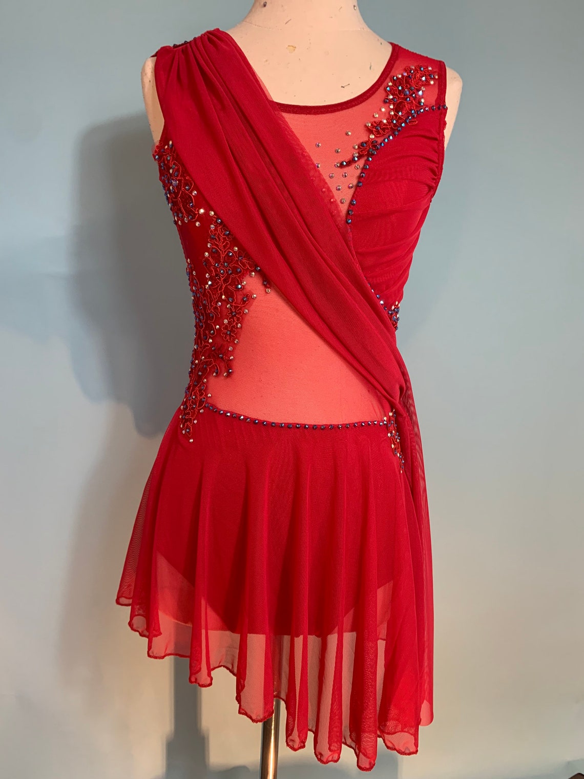 Lyrical Dance Costume Custom Dance Costume White Dance Etsy