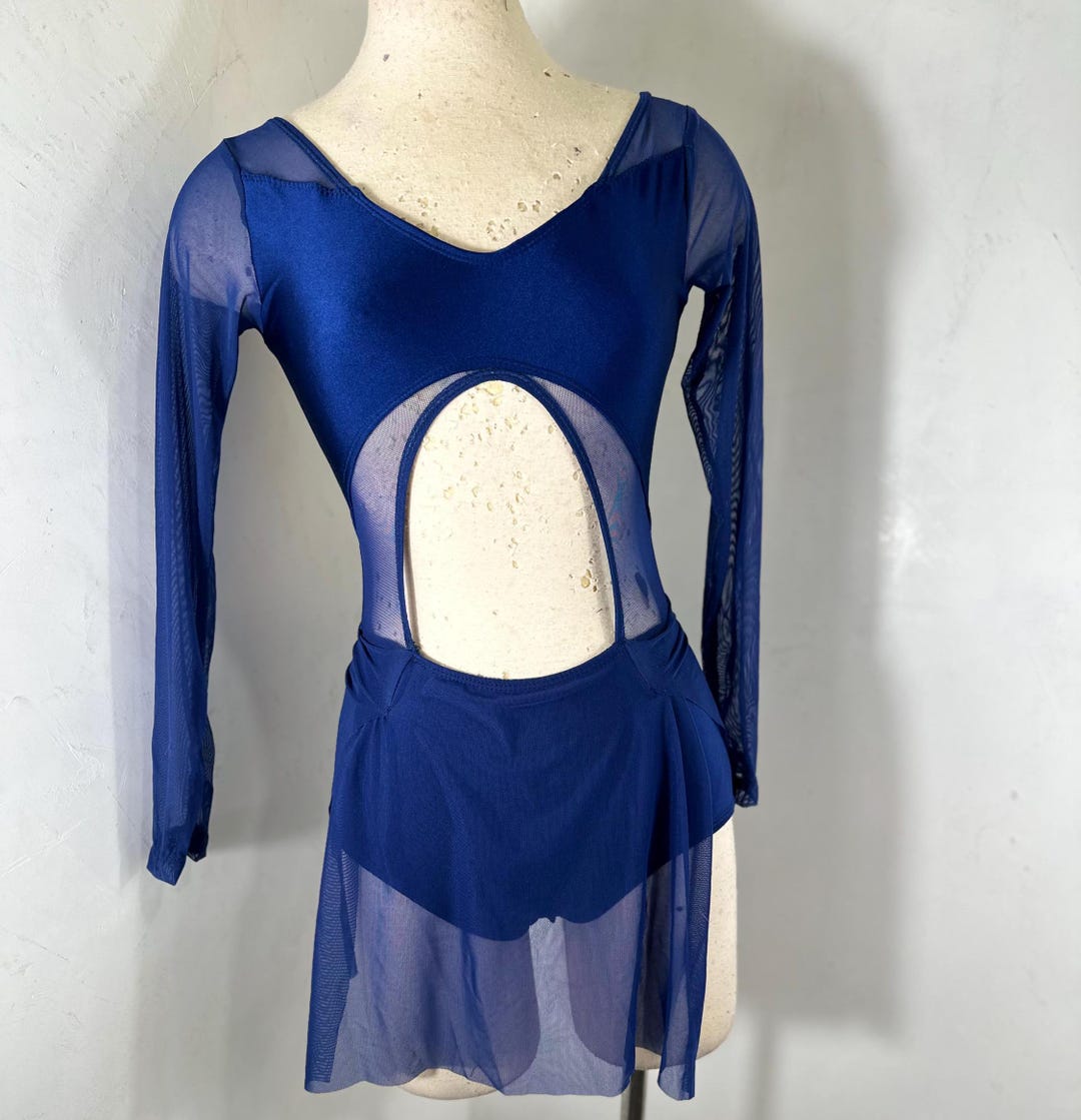 Contemporary Dance Costume, Grey Dance Costume , Solo Dance Costume ...