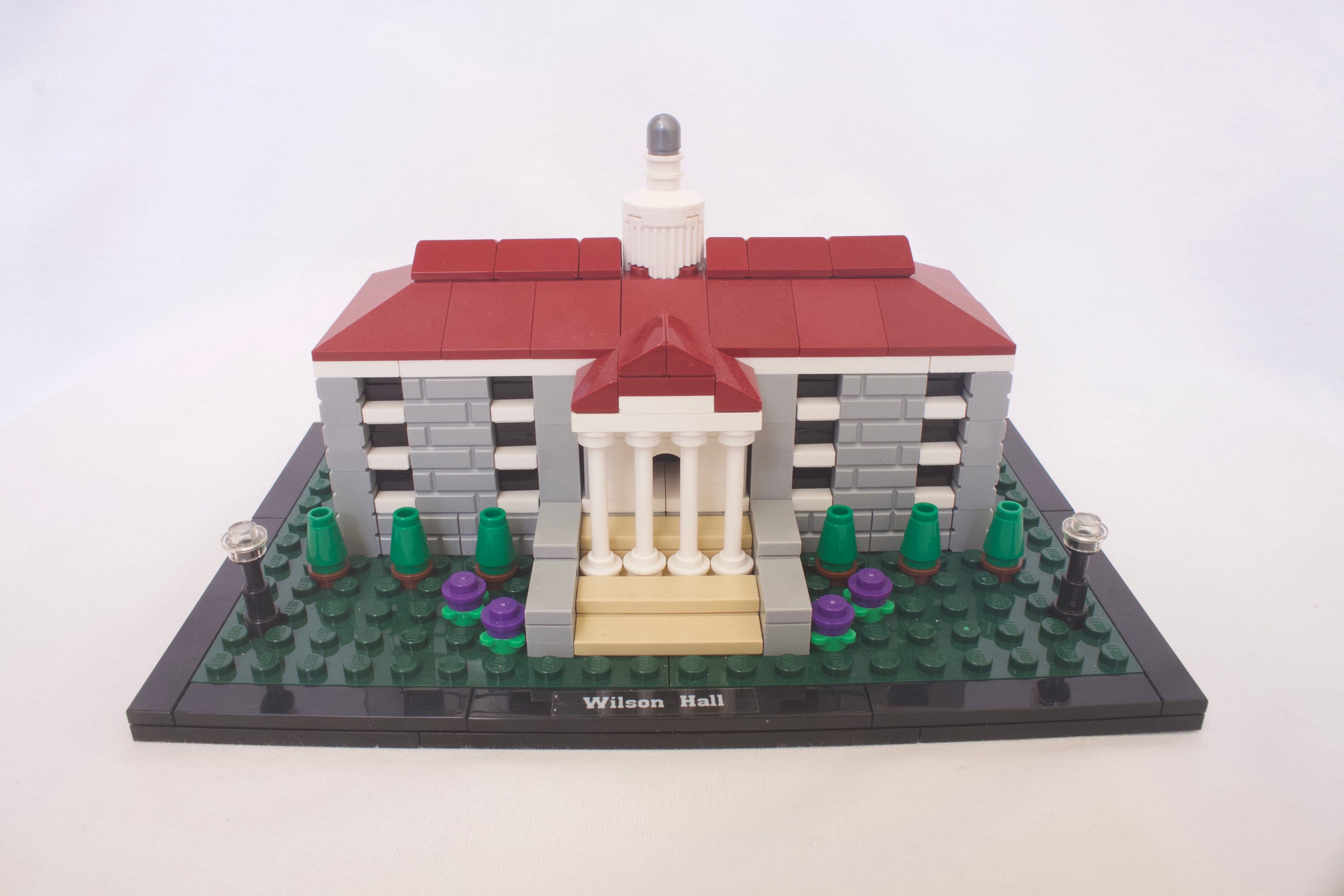 Wilson Hall - Custom Set With Authentic Bricks & Building Instructions ...