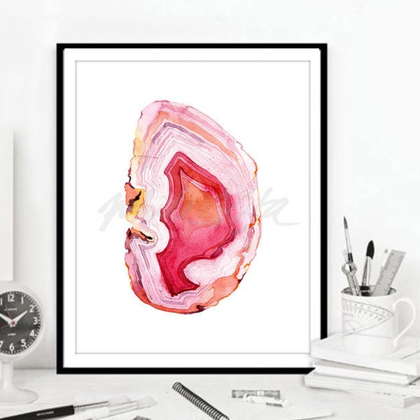 Agate Print - Etsy