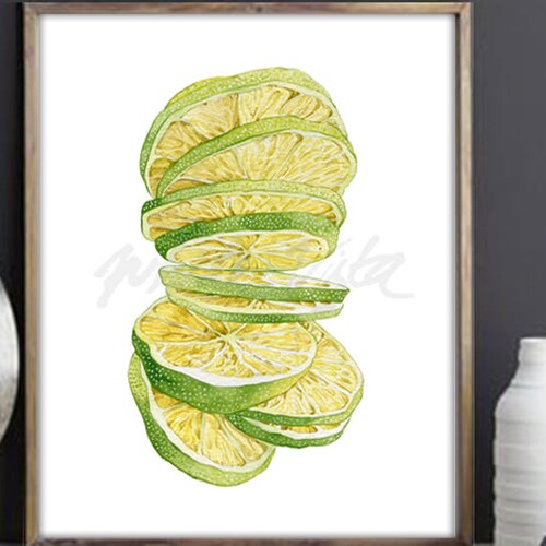 Lime Digital Printable Download Home Decor Wall Decor Home & Living ...