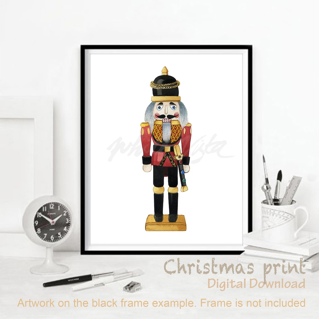 Nutcracker Soldier, Christmas Nutcracker, Red Royal Nutcracker Decor ...
