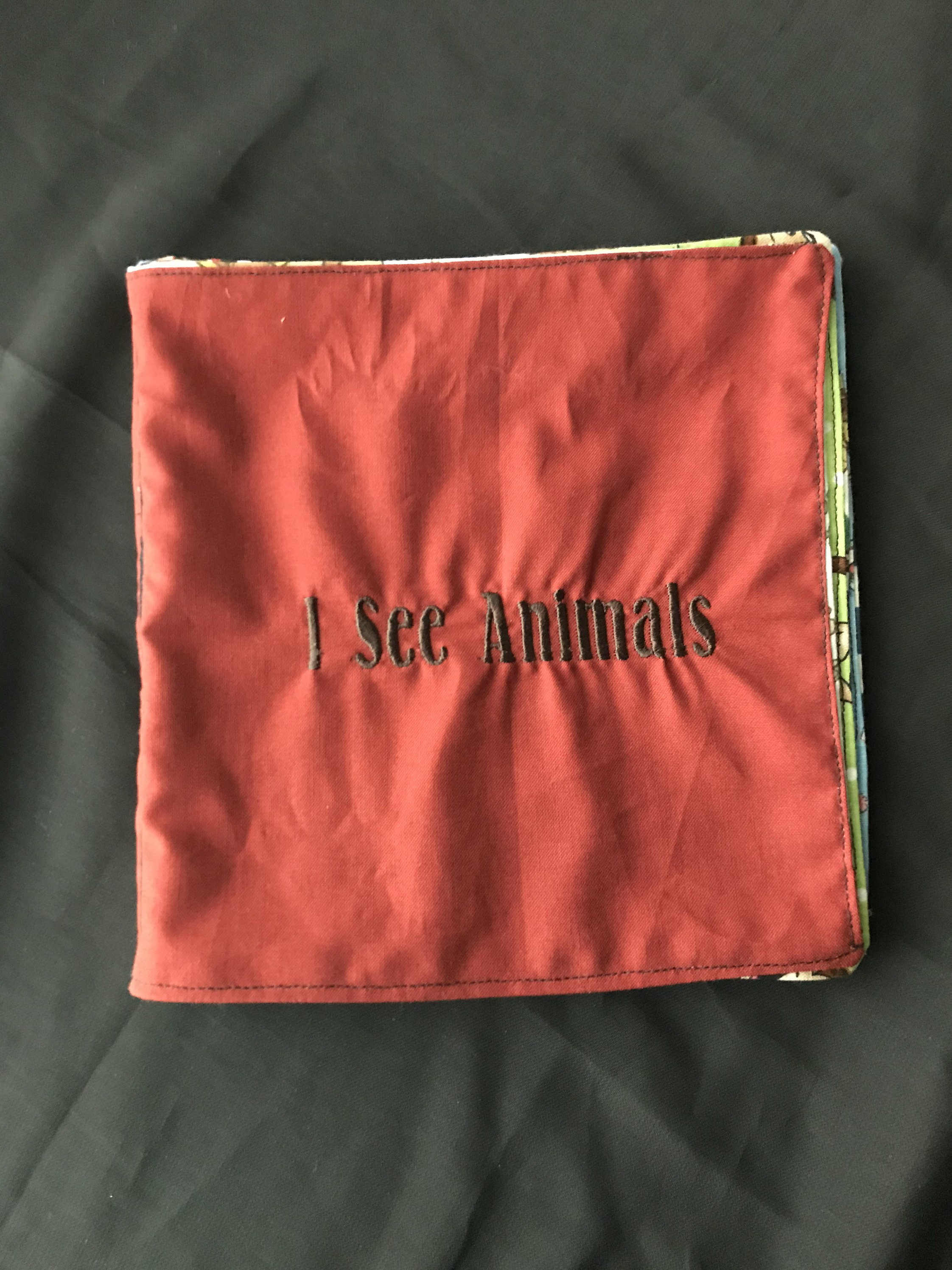 I See Animals Cloth Book - Etsy
