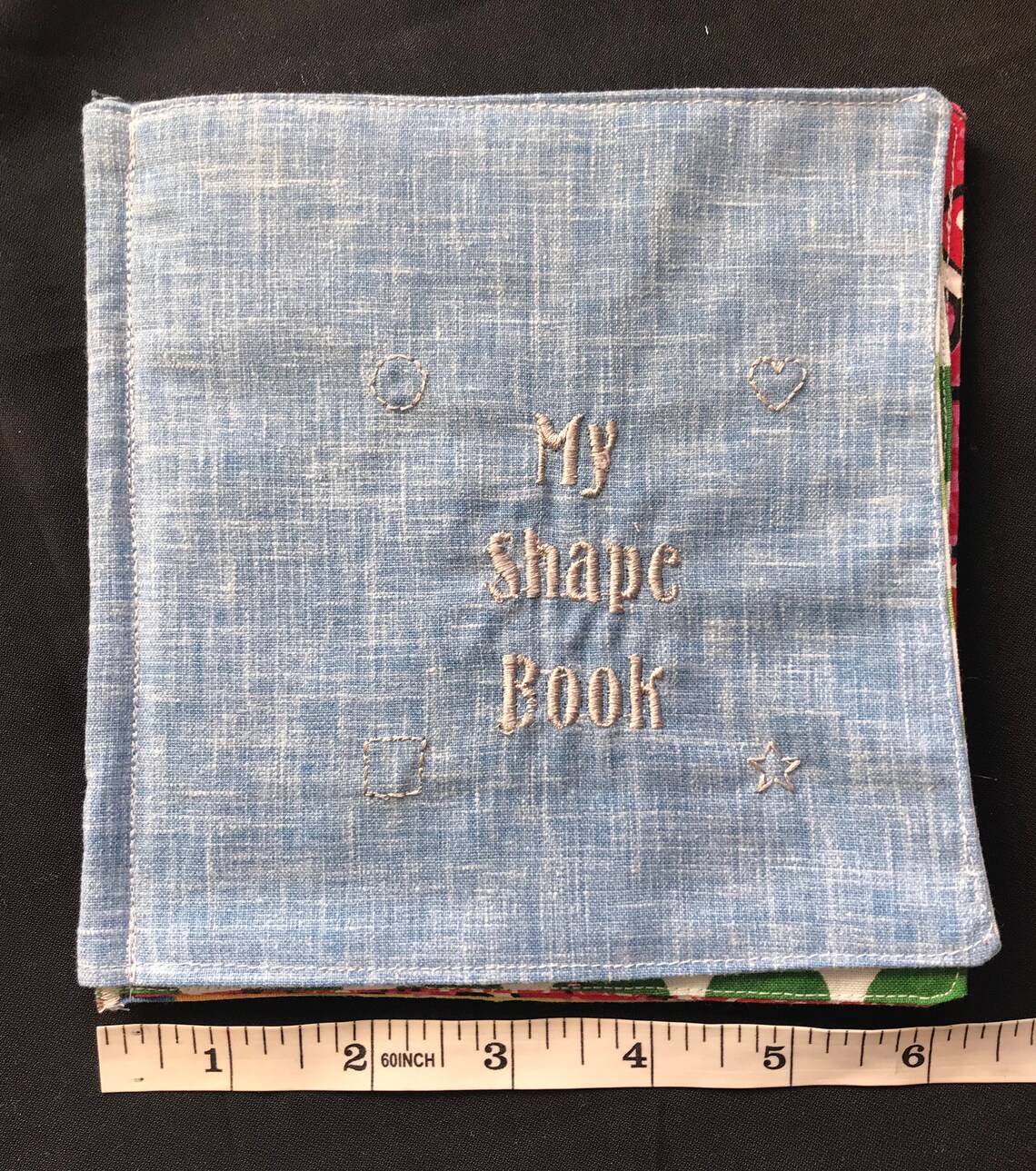 My Shape Book Cloth Book - Etsy