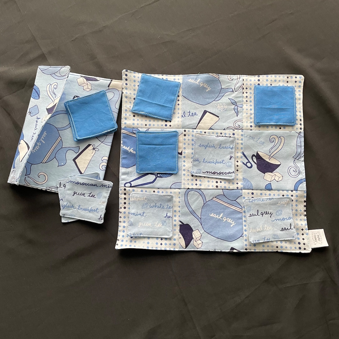 Tea Party Tic-tac Toe Game - Etsy