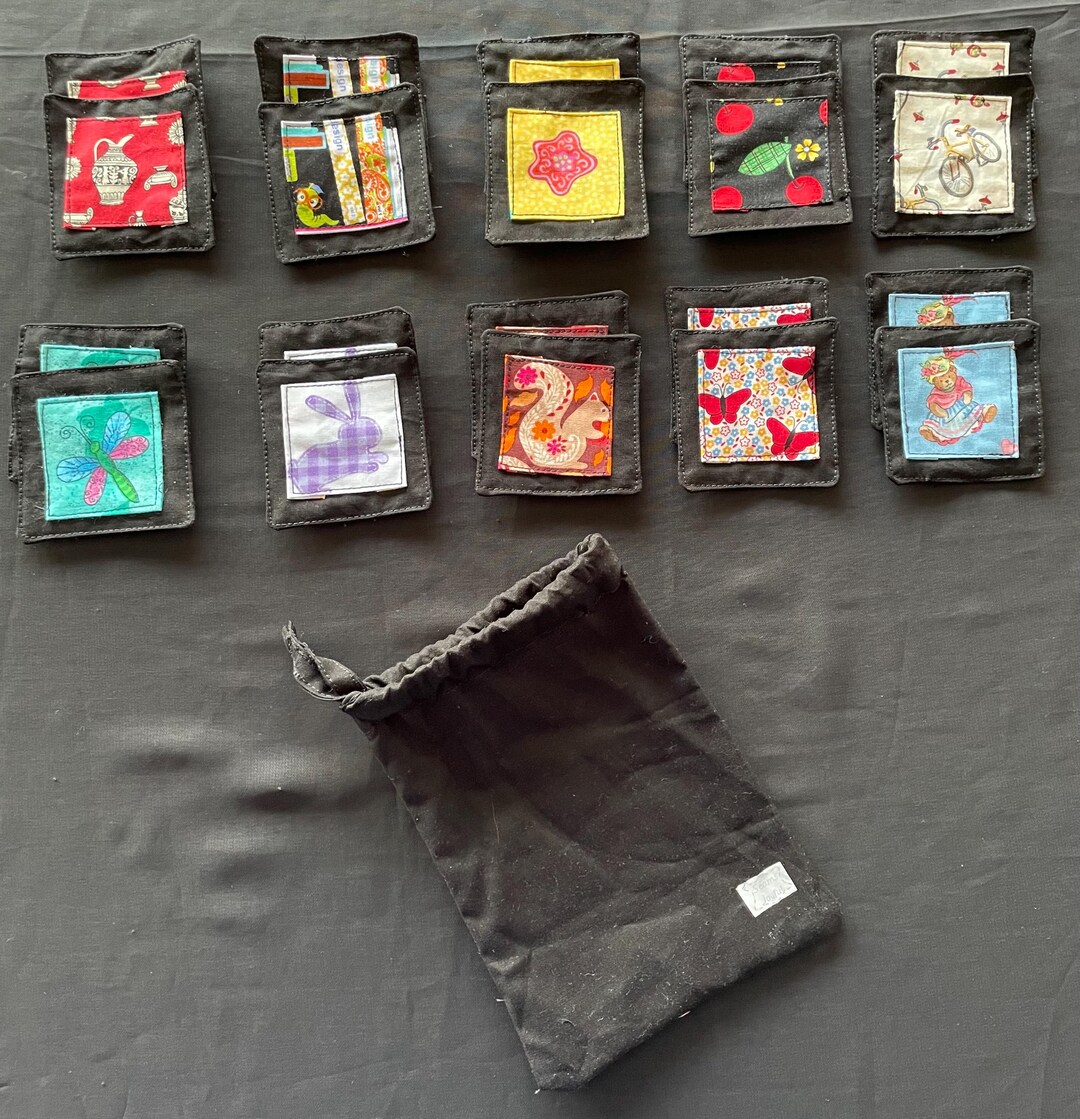 Fabric Matching Game - Etsy