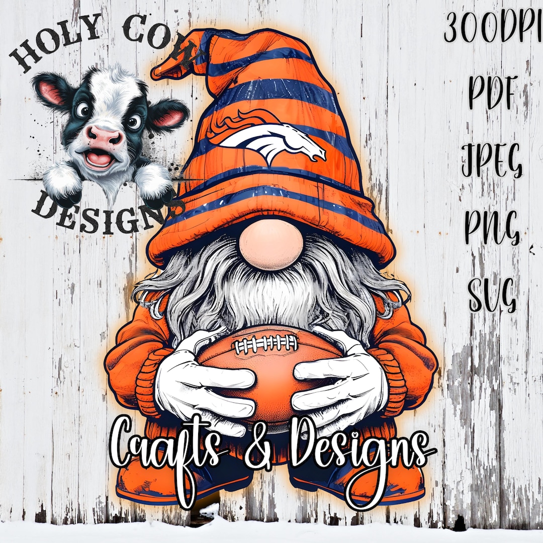 Denver Broncos Gnome - Etsy