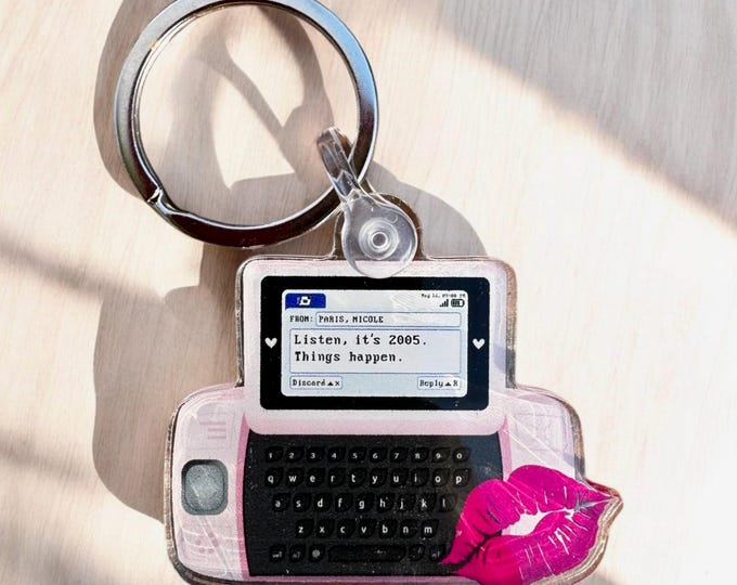 Juicy Couture Sidekick Phone Keychain Bag Charm Y2K 2000s the Simple ...