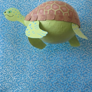 SEA TURTLE Pinata, Sea Turtle Birthday, Turtle Party Decor, Nature ...