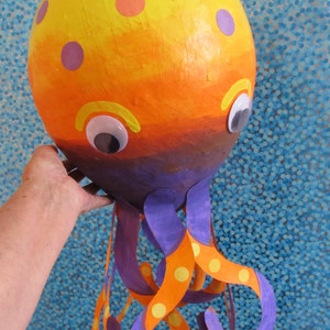 OCTOPUS Pinata, Nature Pinata, Ocean Party Theme, Birthday Octopus ...