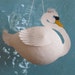 FLOATING SWAN Pinata, Swan Birthday, Christmas, Baby Shower, Gender ...