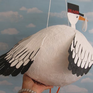 Gender Reveal Stork Pinata Birth Announcement Pinata Baby - Etsy