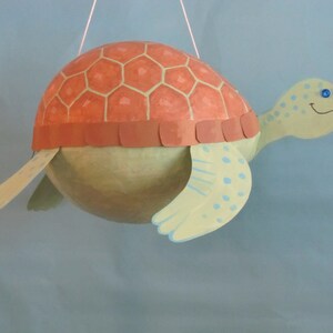 SEA TURTLE Pinata, Sea Turtle Birthday, Turtle Party Decor, Nature ...