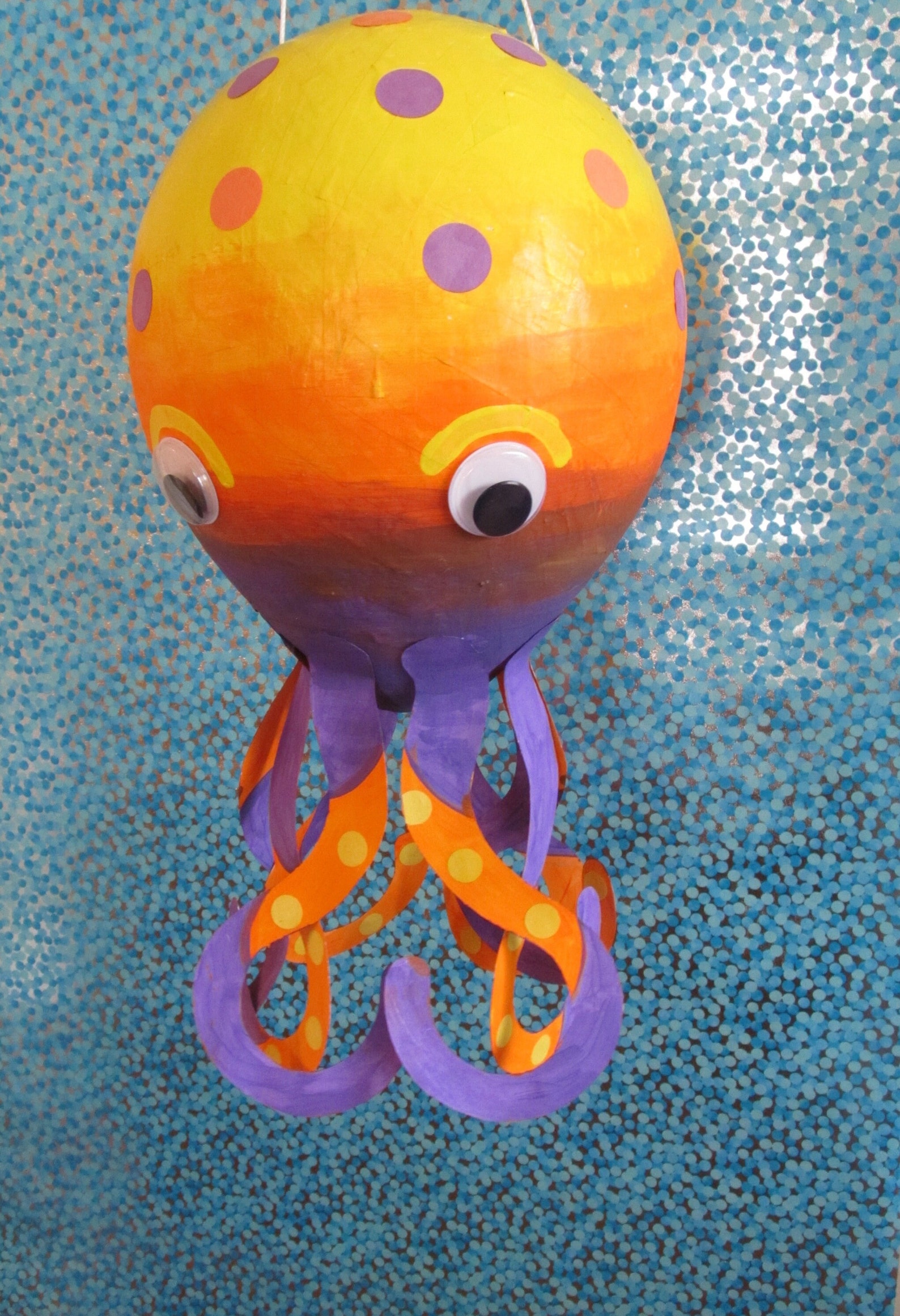 Octopus Pinata Nature Pinata Ocean Party Theme Birthday - Etsy