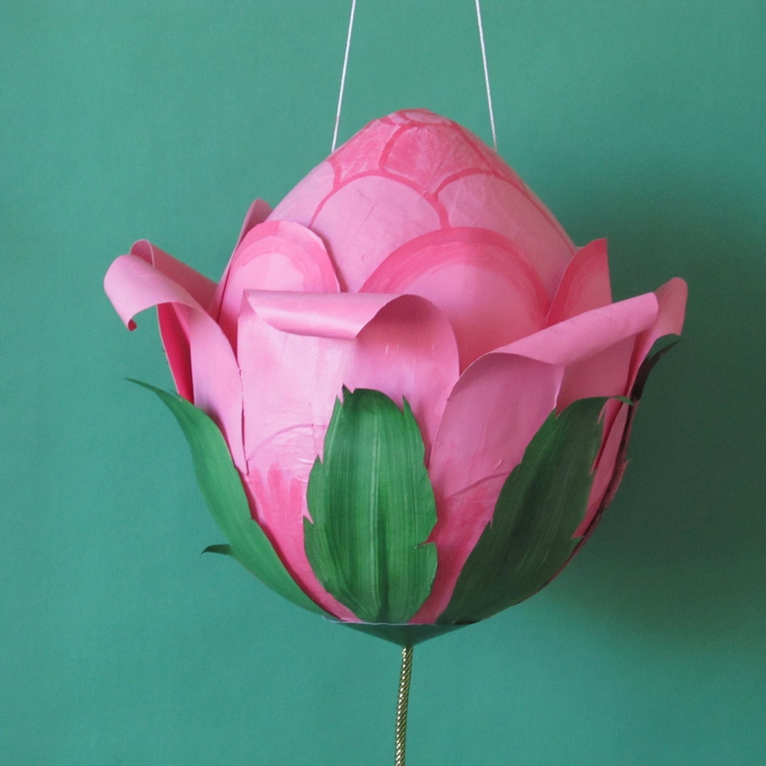 Rose Bud Pinata, Pink Rose Pinata, Rose Party Decor, Special Occasion ...