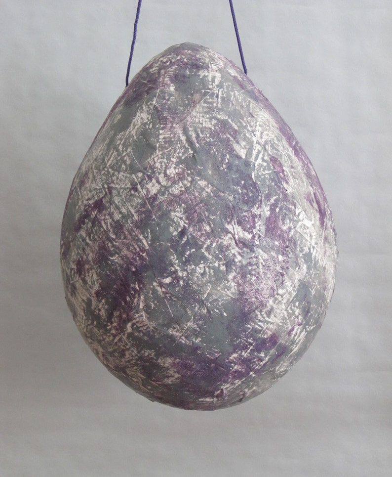 Blue Purple Pink and Green Geode Pinata Geode Party Art - Etsy