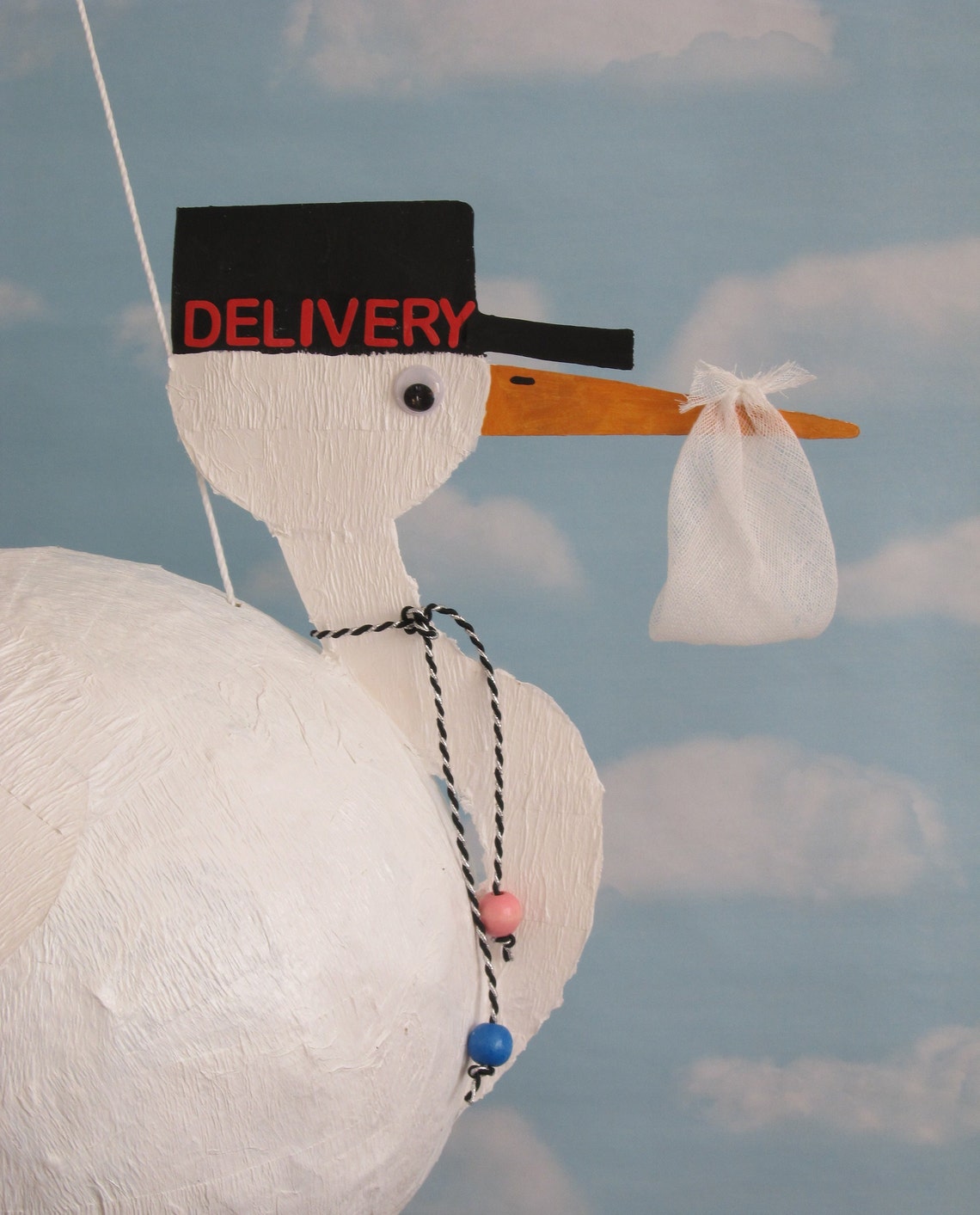 Gender Reveal Stork Pinata Birth Announcement Pinata Baby - Etsy