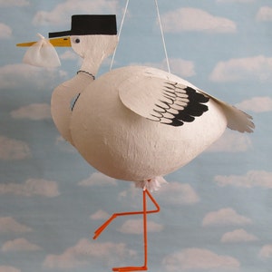 Gender Reveal Stork Pinata Birth Announcement Pinata Baby - Etsy