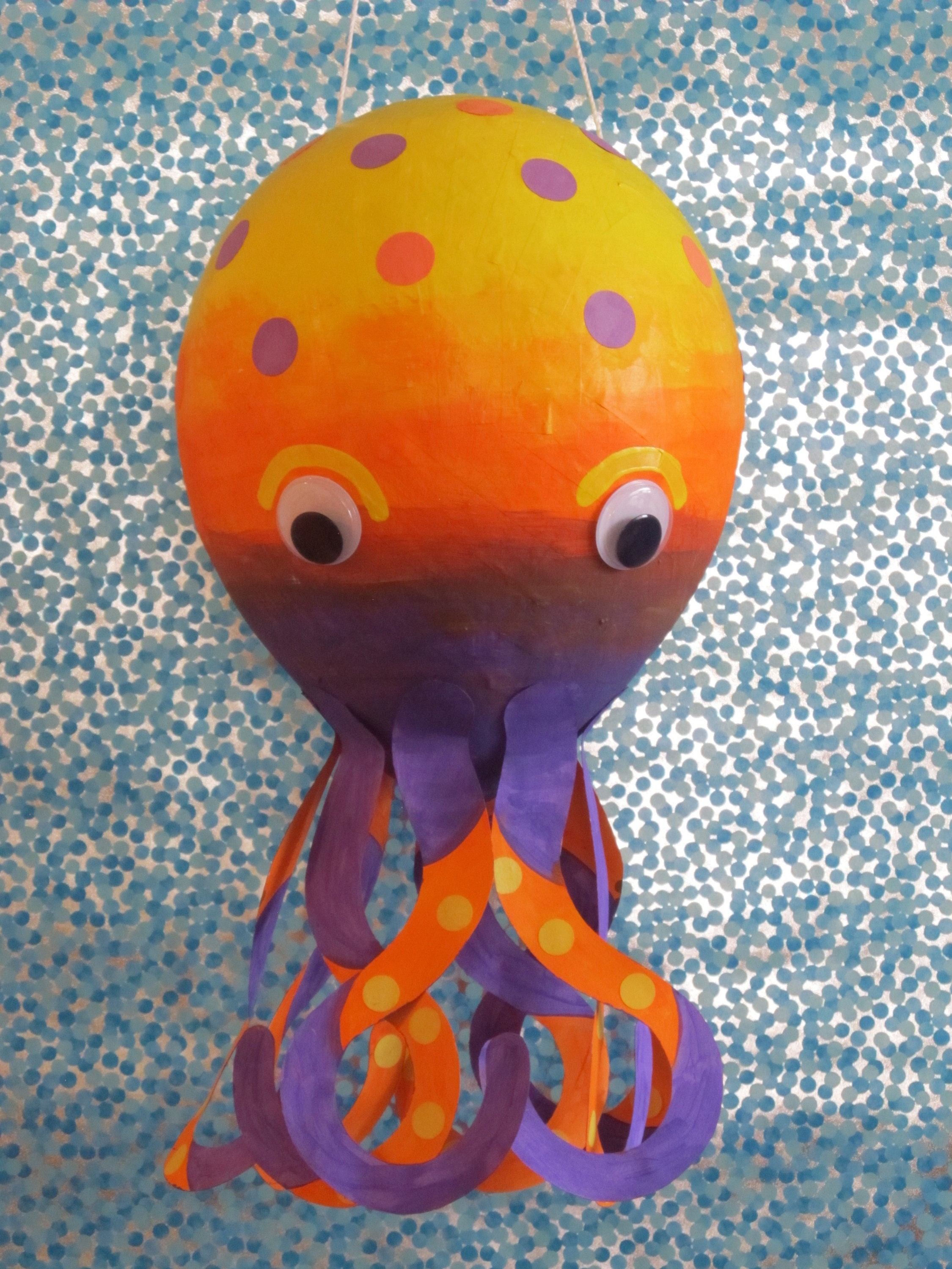 Octopus Pinata Nature Pinata Ocean Party Theme Birthday - Etsy