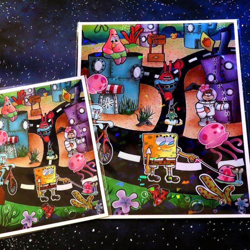 Spongebob Posters - Etsy