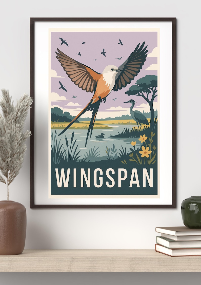 Wingspan Board Game - Poster Digital Print - Etsy