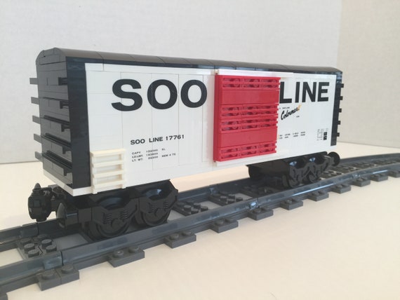 Custom Train Boxcar Bundle 1 MOC instructions Only | Etsy