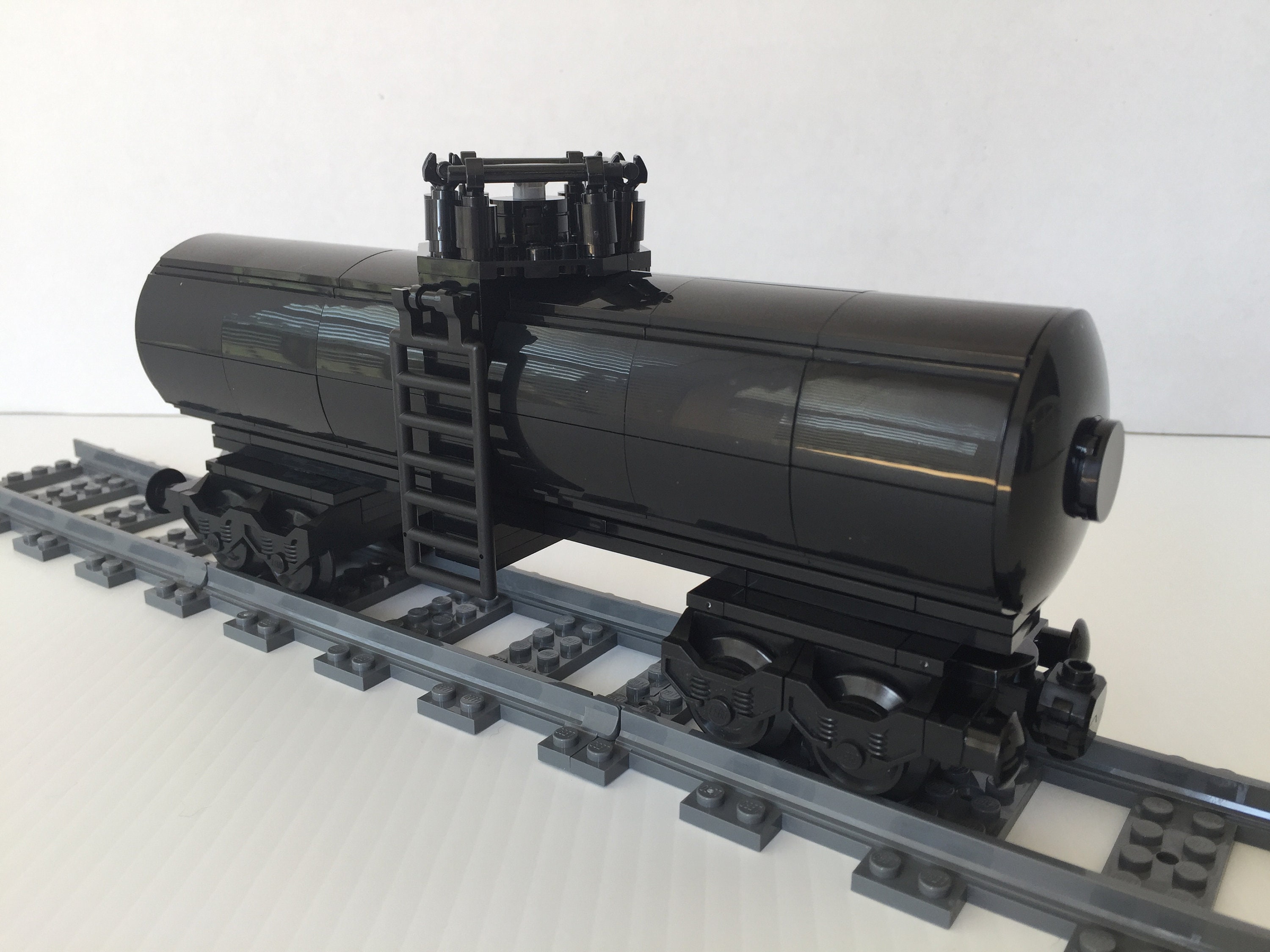 Custom Train Black Tank Car MOC instructions Only - Etsy