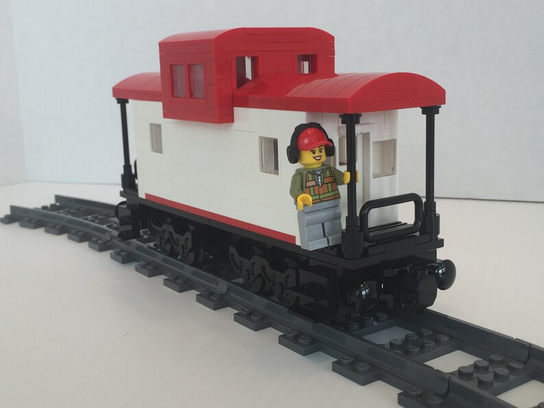 Custom Train Caboose MOC (instructions Only) - Etsy