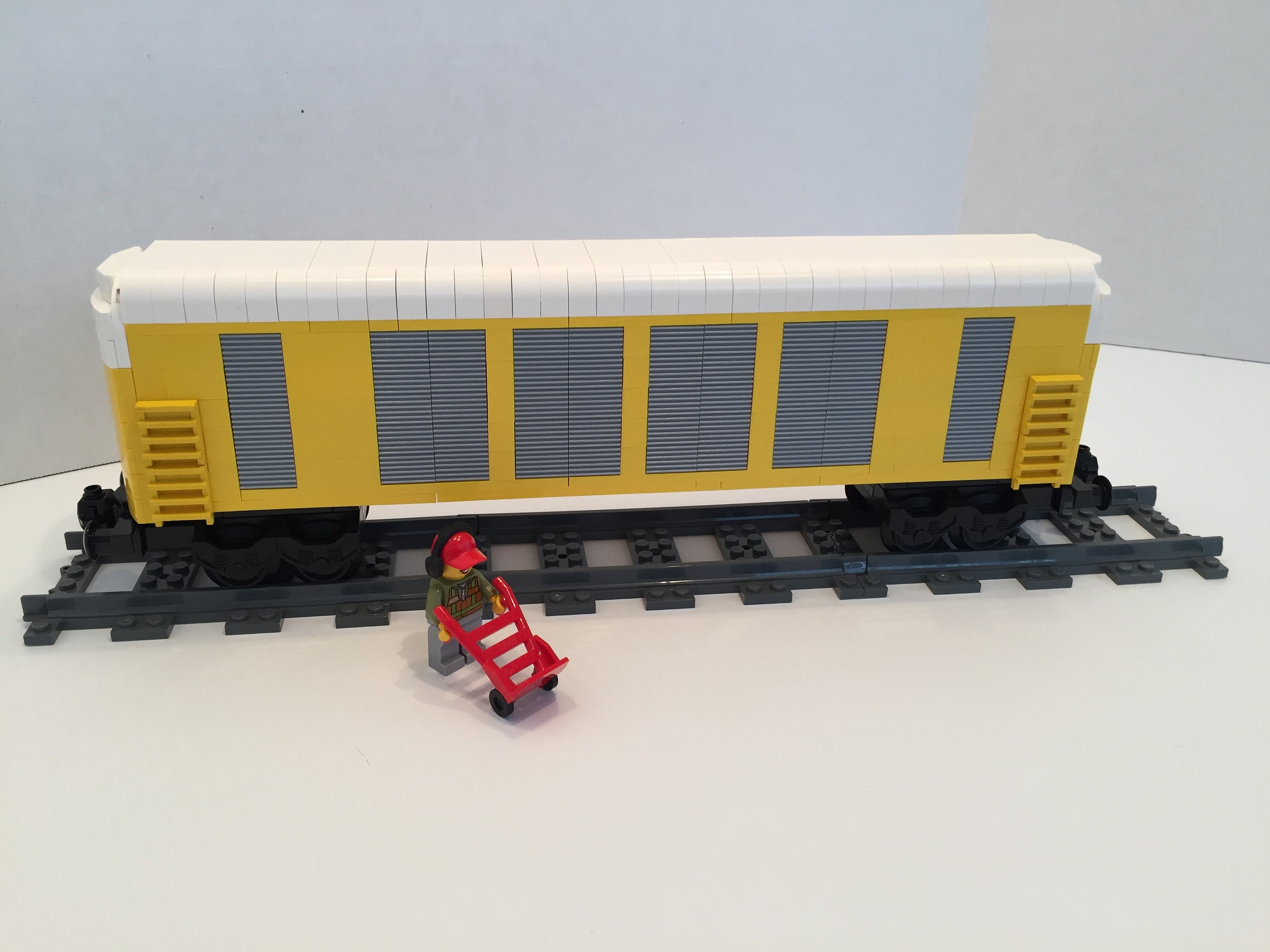 Custom Train Autorack Car MOC (instructions Only) - Etsy