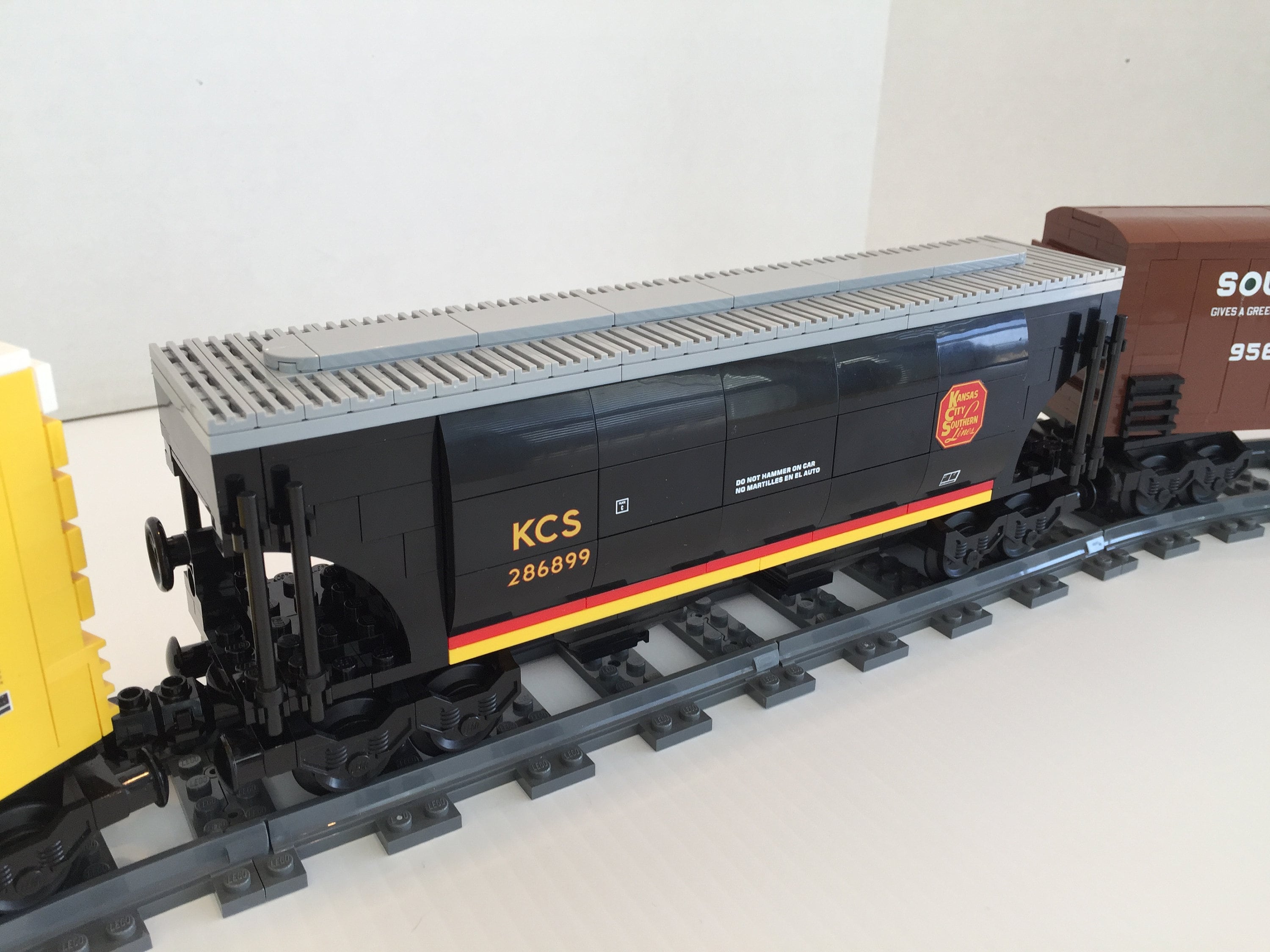 Custom Train Covered Hopper Car MOC (instructions Only) - Etsy