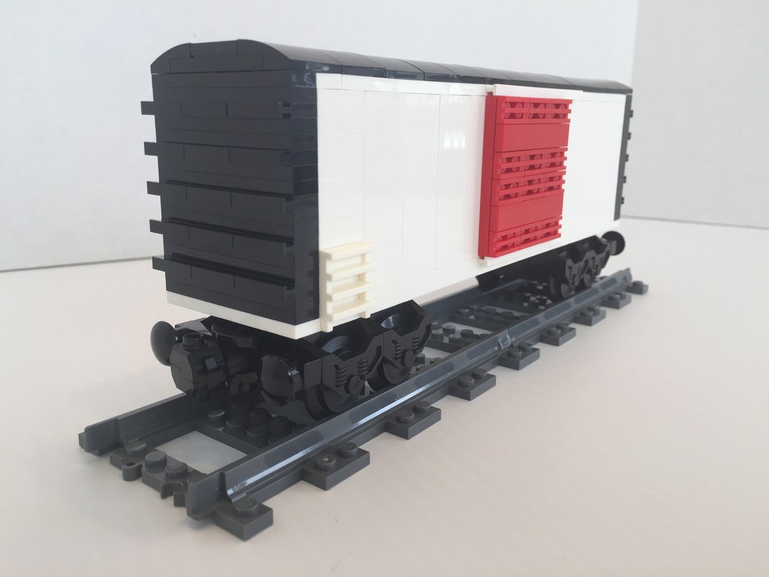 Custom Train Boxcar 2 MOC (instructions Only) - Etsy