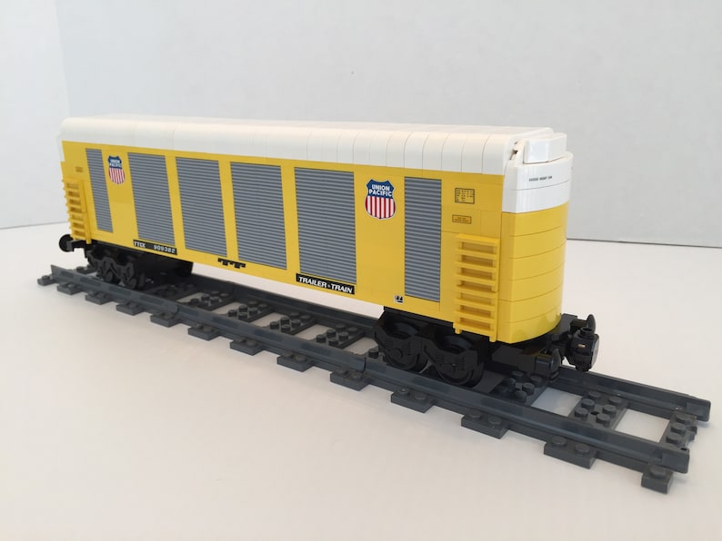 Custom Train Autorack Car MOC (instructions Only) - Etsy