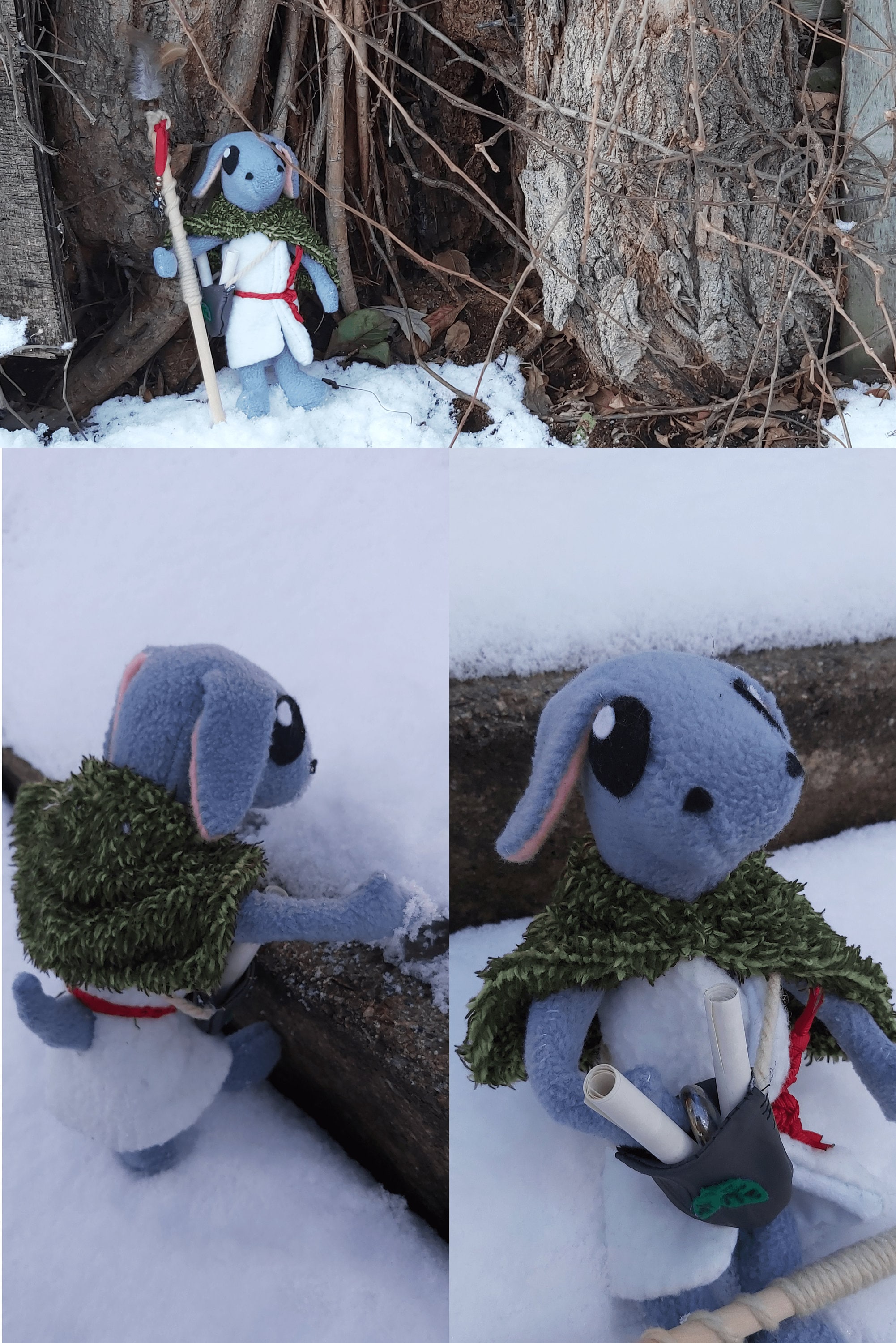 CUSTOM: Kobold Character Doll Fully Poseable Plush With Magnetic Hands ...