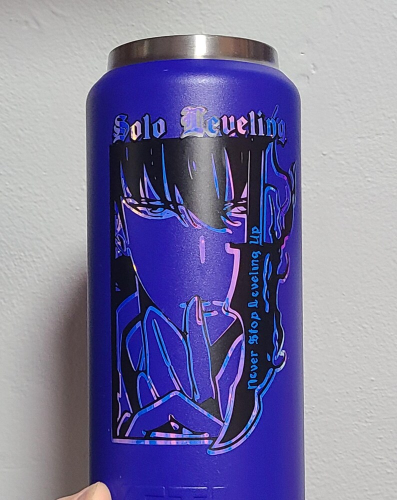 Holographic Solo Leveling Anime Decal, Car Decal, Window Decal - Etsy