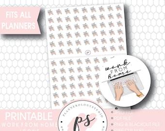 Work Stickers Printable | Etsy