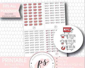 Netflix Stickers - Etsy