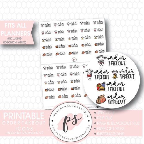 No Spend Emoticon Icon Digital Printable Planner Stickers - Etsy