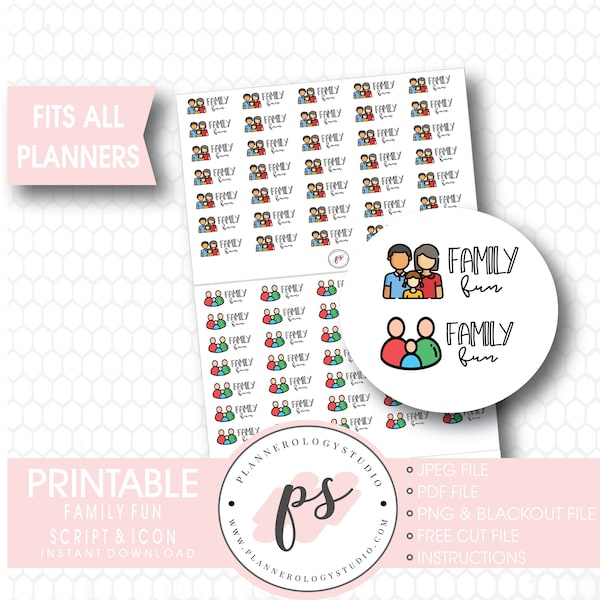 Family Fun Planner - Etsy