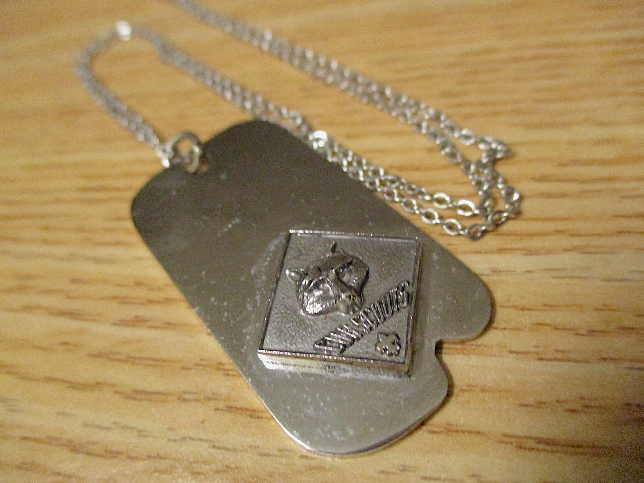 Vintage Engravable CUB SCOUT Dog Tag Necklace Boy Scouts of America - Etsy