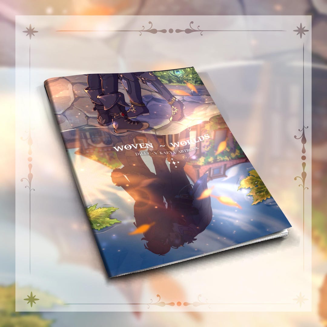 Luckae, "woven Worlds", Genshin, Zine - Etsy
