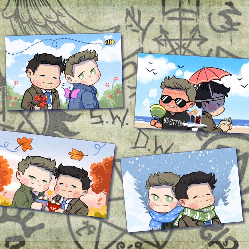 Destiel - Etsy